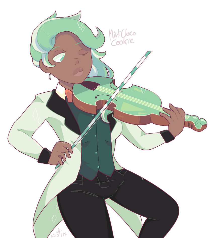 [Fanart] Mint Choco cookie by Noodlette on DeviantArt