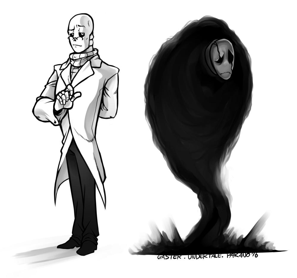 Undertale - Gaster Pre/Post CORE by ParaParano on DeviantArt