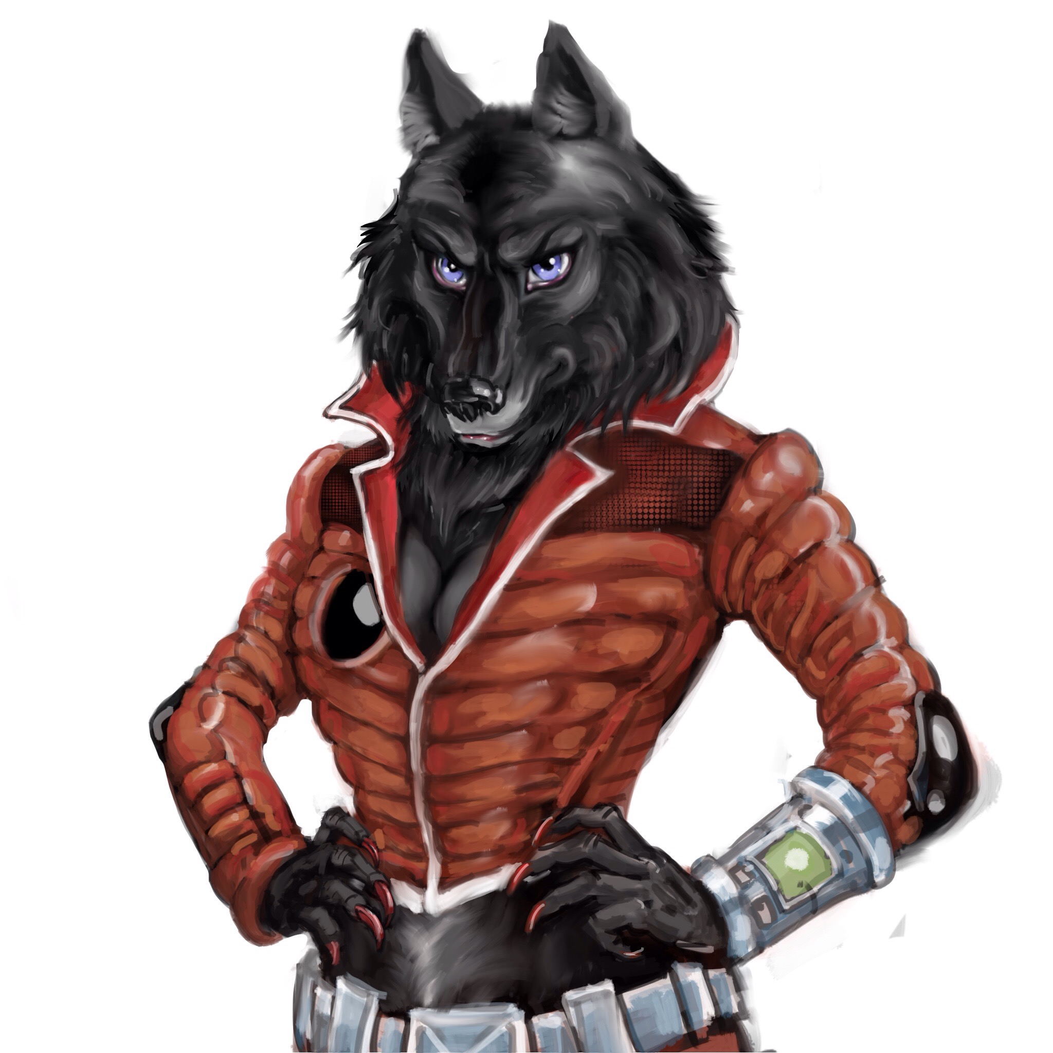 Science Officer, Werewolf Space Command by Wicked-Scott : r ...