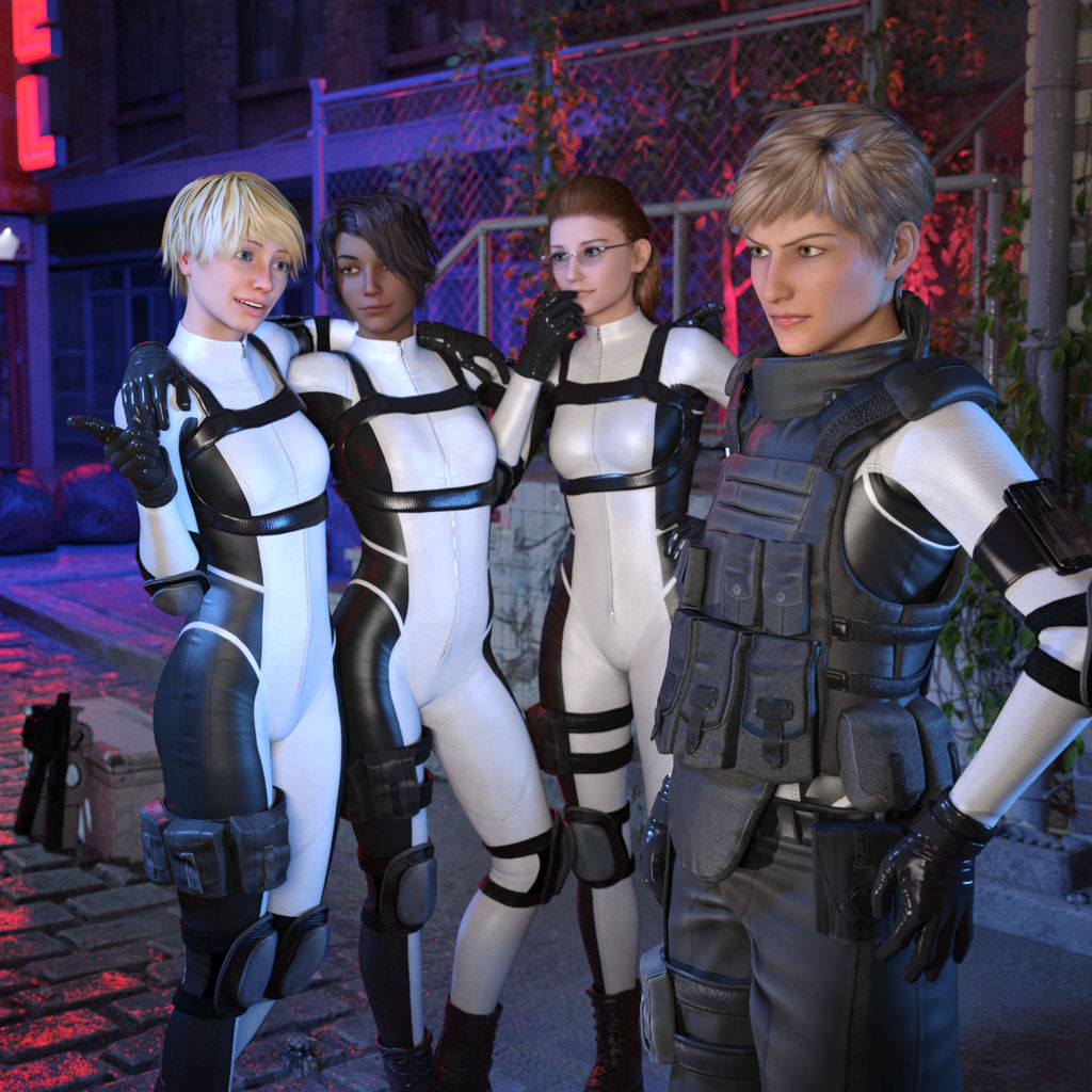 Making henchwomen outfits by Shabazik on DeviantArt