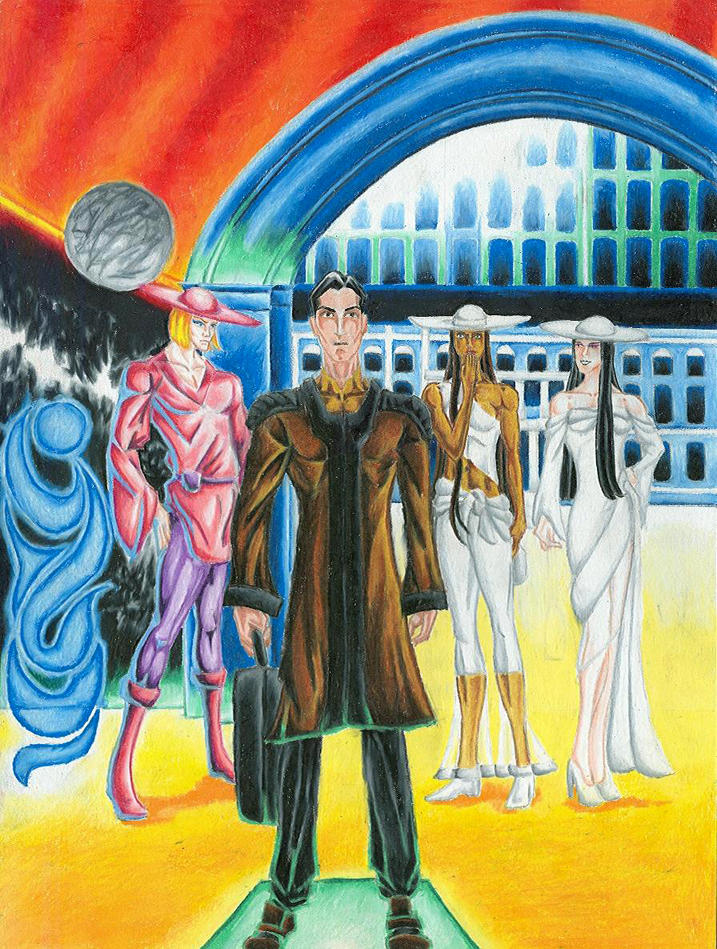 Hari Seldon on Trantor by jmsnooks on DeviantArt