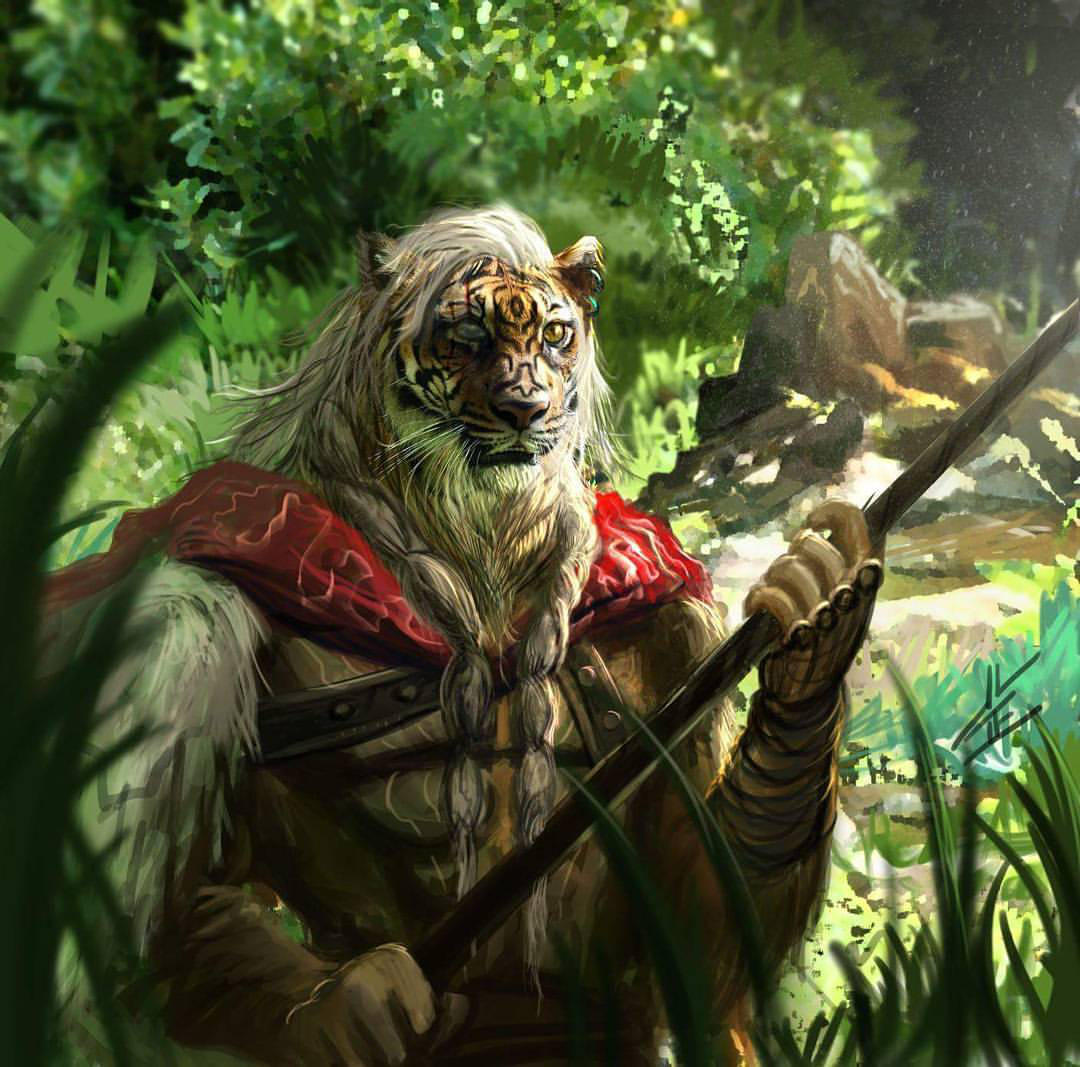 Liger King by Jim Ling (DreadJim) : r/ImaginaryHybrids