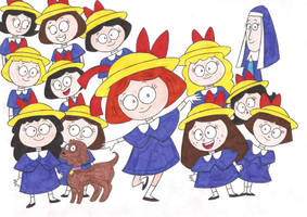 Madeline: 12 girls II by decat on DeviantArt