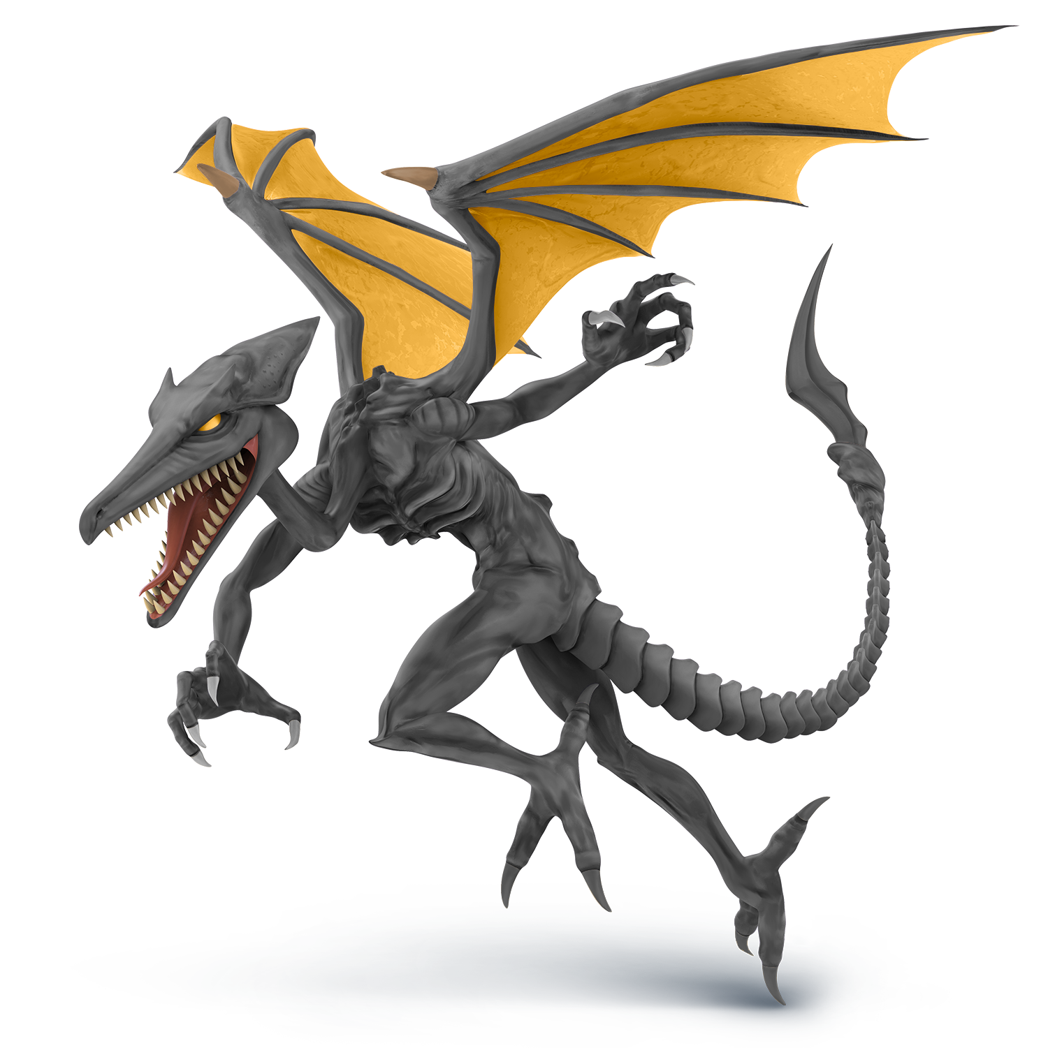 SSB5 Ridley - Meta-Ridley (Metroid Prime) Alt by ZaneTheDragon on ...
