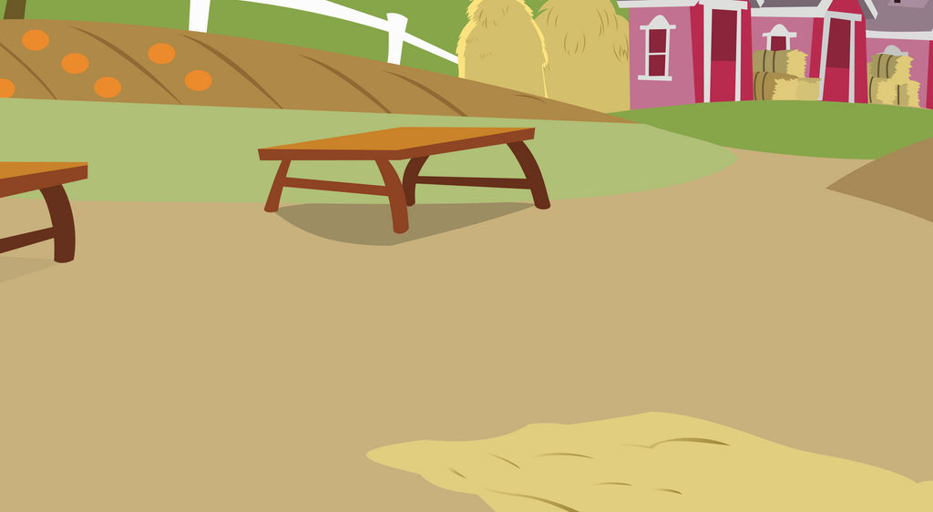 MLP FIM Background-Sweet Apple Acres Yard by SteampunkSalutation on ...
