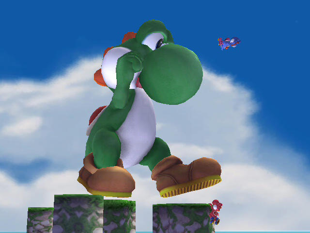 Another Yoshi Macro Stomp by Giant-Red-Yoshi on DeviantArt