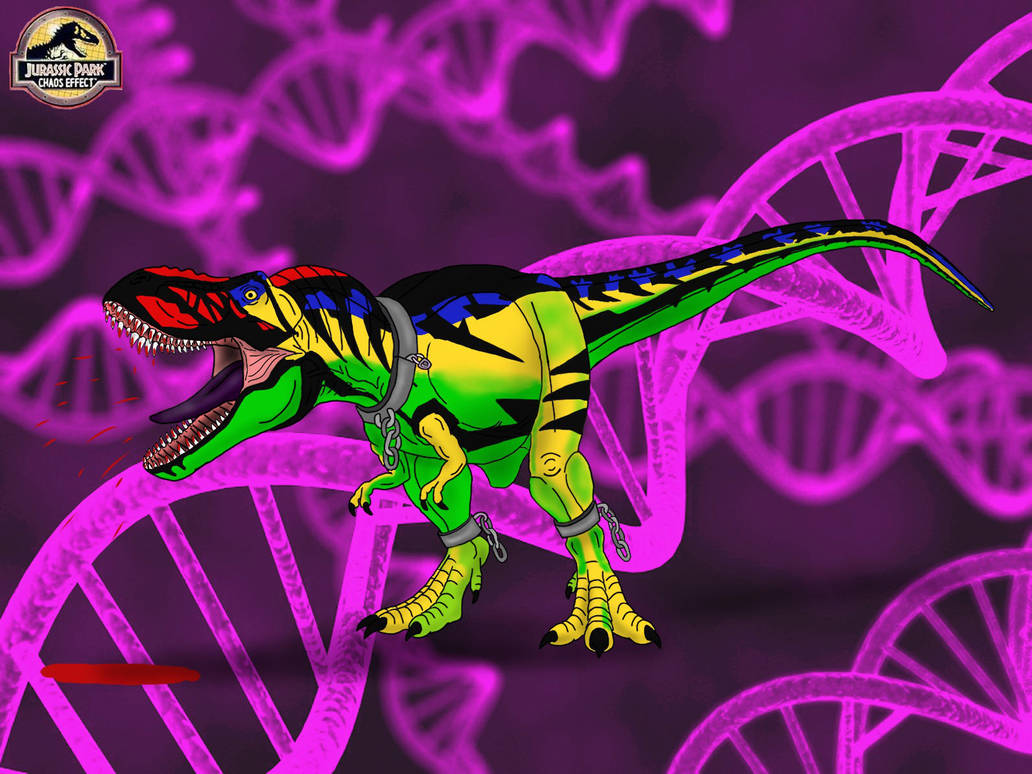Thrasher T. rex (Jurassic Park: Chaos Effect) by TrefRex on DeviantArt