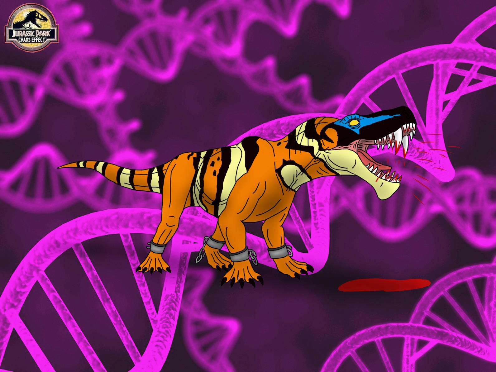 Tyrannops (Jurassic Park: Chaos Effect) by TrefRex on DeviantArt