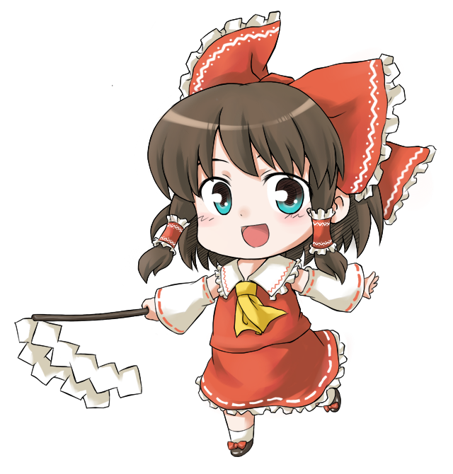 Chibi Reimu by CatPlus on DeviantArt