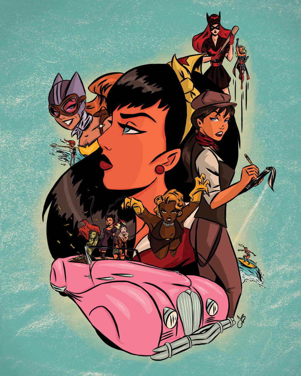 DC Bombshells by johnblackofficial on DeviantArt