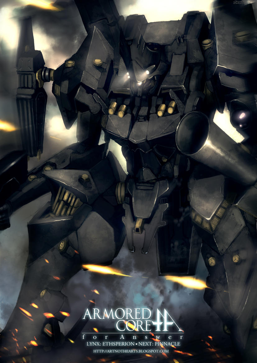 063AN Armored Core For Answer by ArtNotHearts on DeviantArt