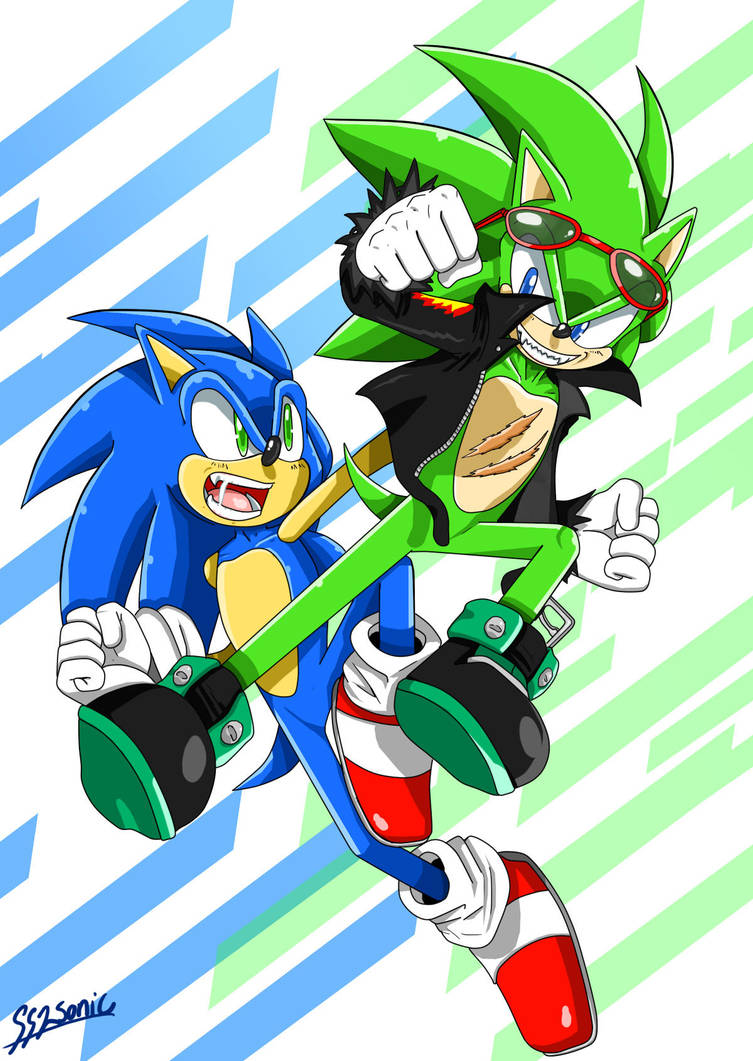 Contest: Sonic vs Scourge by ss2sonic on DeviantArt
