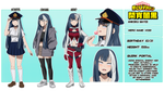 BNHA OC: Ankoku Mayoi by p-ol on DeviantArt
