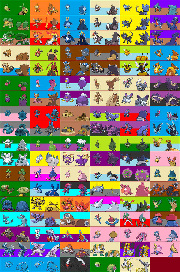 Sinnoh Pokedex by ChrisStarkiller on DeviantArt