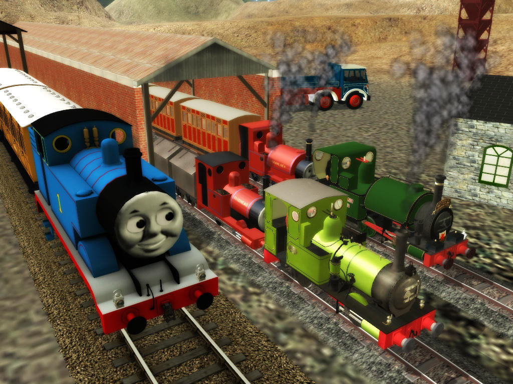 Sodor workshops rheneas - precisionsno