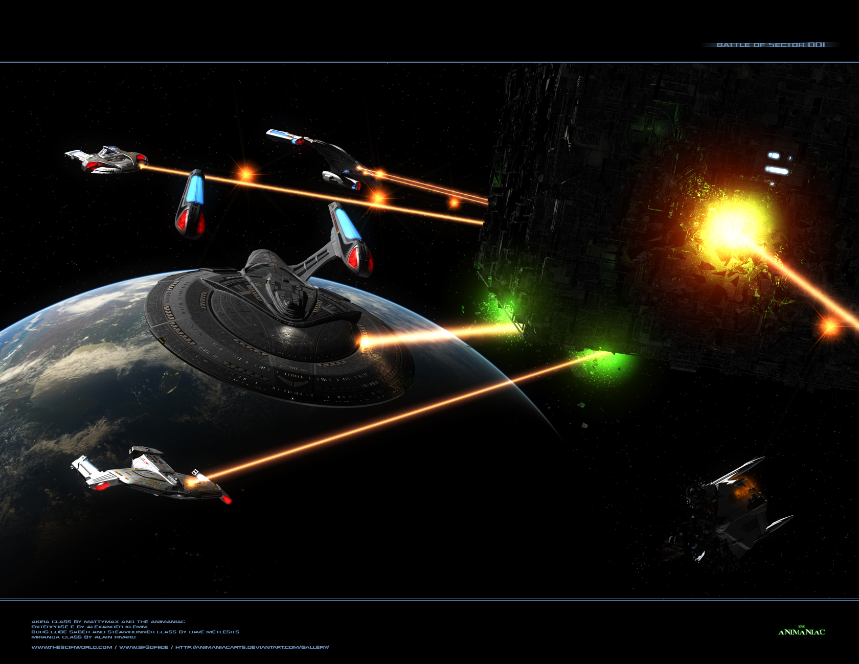 Battle of Sector 001 B C4D by Animaniacarts on DeviantArt
