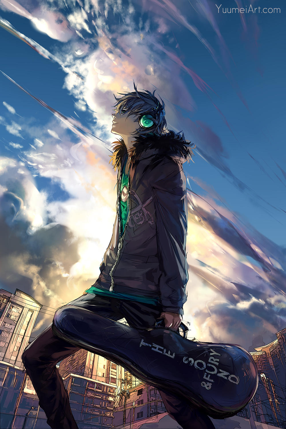 Wind Beneath by yuumei on DeviantArt