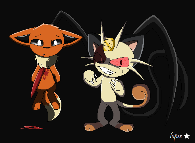 Meowth Monster Killer by lopez765 on DeviantArt