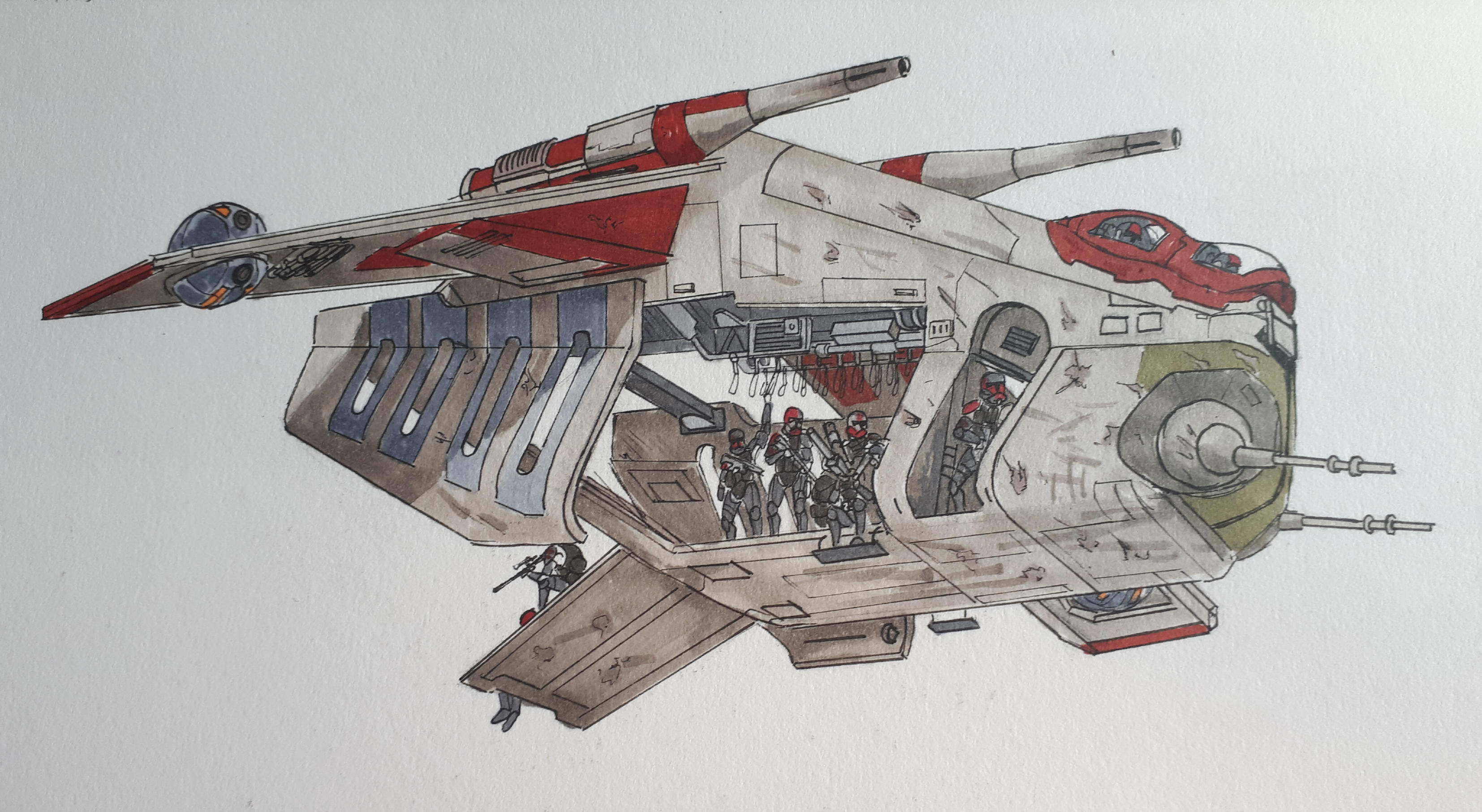 Gunship by halonut117 on DeviantArt