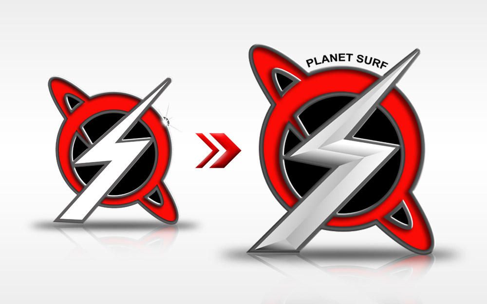 Planet Surf Logo Redesign by vrozzycreative on DeviantArt