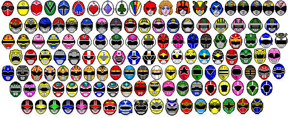Super sentai 25 years by RafaelRO on DeviantArt