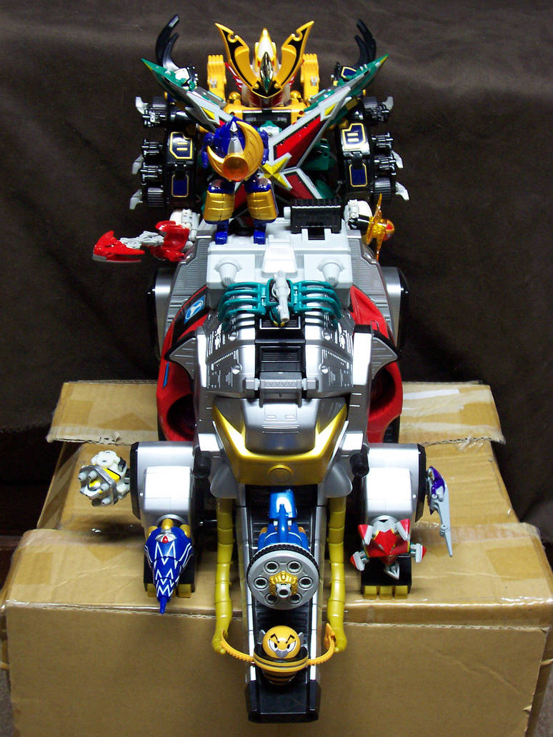 Ninja Storm Ultrazord by bhsdesk on DeviantArt