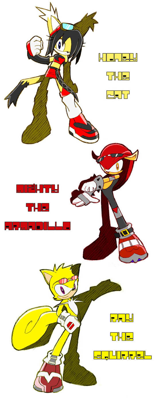 Sonic Riders - Team Relic by Trakker on DeviantArt