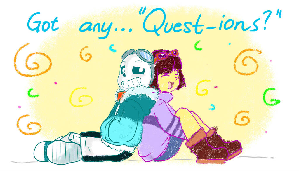 QuantumTale ASKVENTURE!: TK and Frisk by perfectshadow06 on DeviantArt