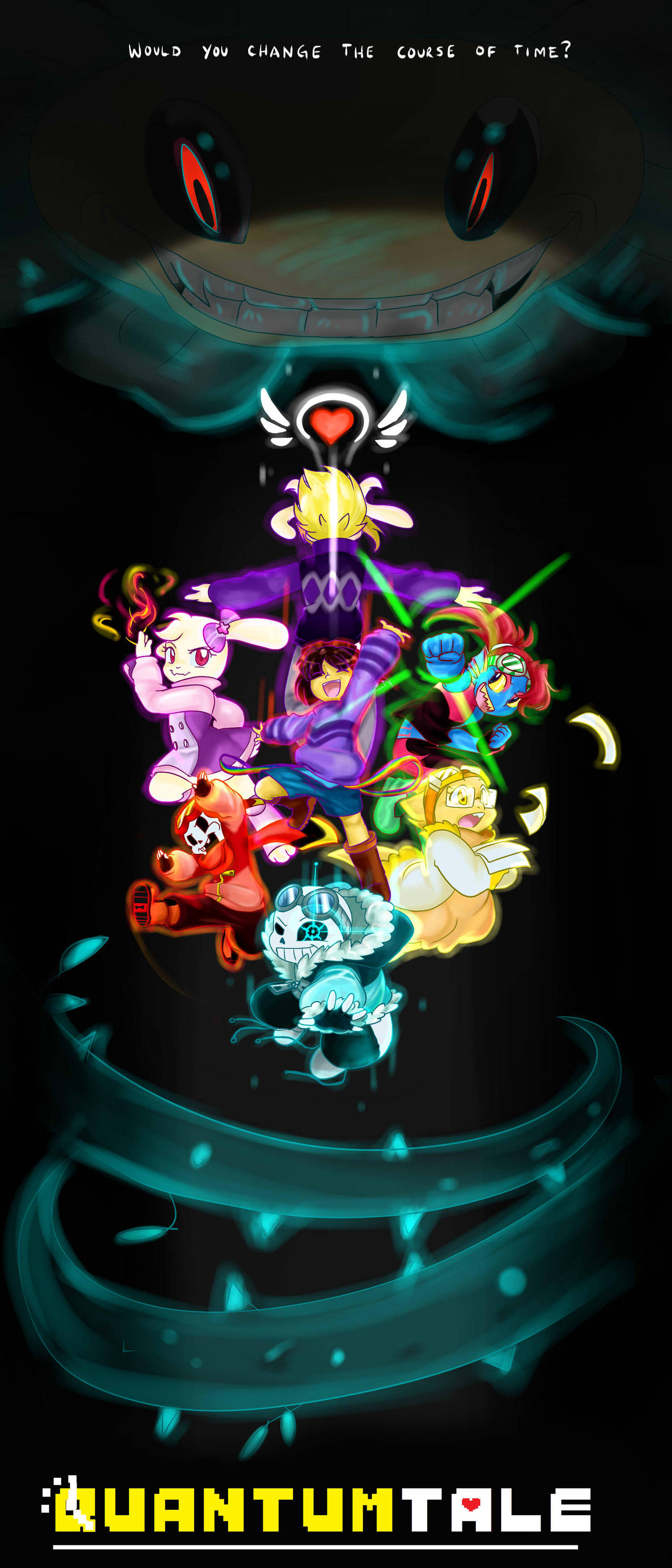 Quantumtale CH1- Pg. 13 by perfectshadow06 on DeviantArt