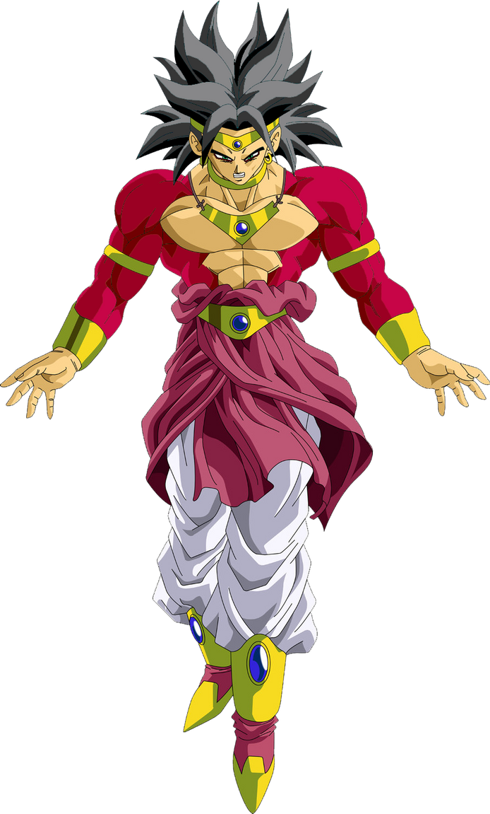 Broly Super Saiyan 4 (Controlled) by HunkNell on DeviantArt