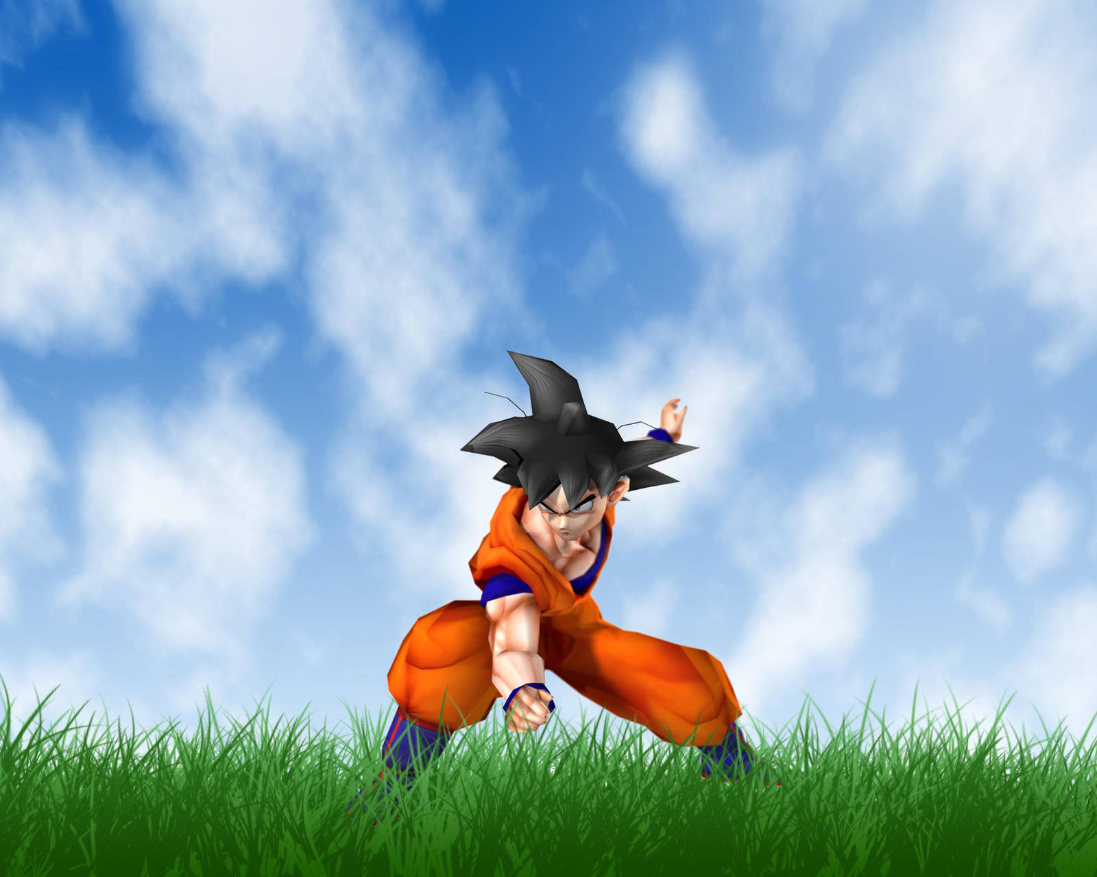 Goku at Outside Land by FaranAhmed on DeviantArt