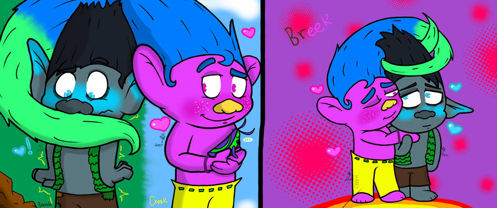 Breek Trolls Branch X Creek By Yaoilover113 On Deviantart