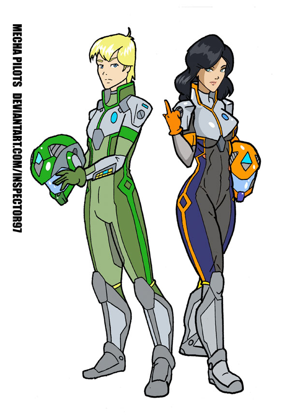 Mecha Pilots by Inspector97 on DeviantArt