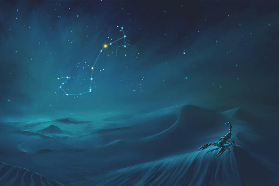 Scorpius Constellation Painting (Zodiac Set) by ShootingStarLogBook on ...