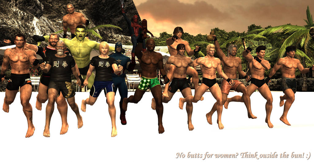 My custom Dead or Alive 5 Wallpaper (MEN) by MichaelJordy on DeviantArt