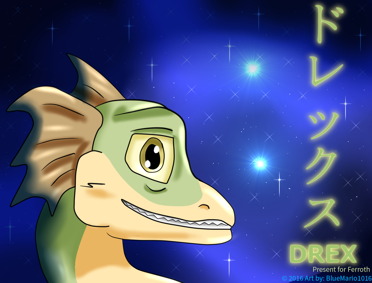 Drex anime shot by BlueMario1016 on DeviantArt