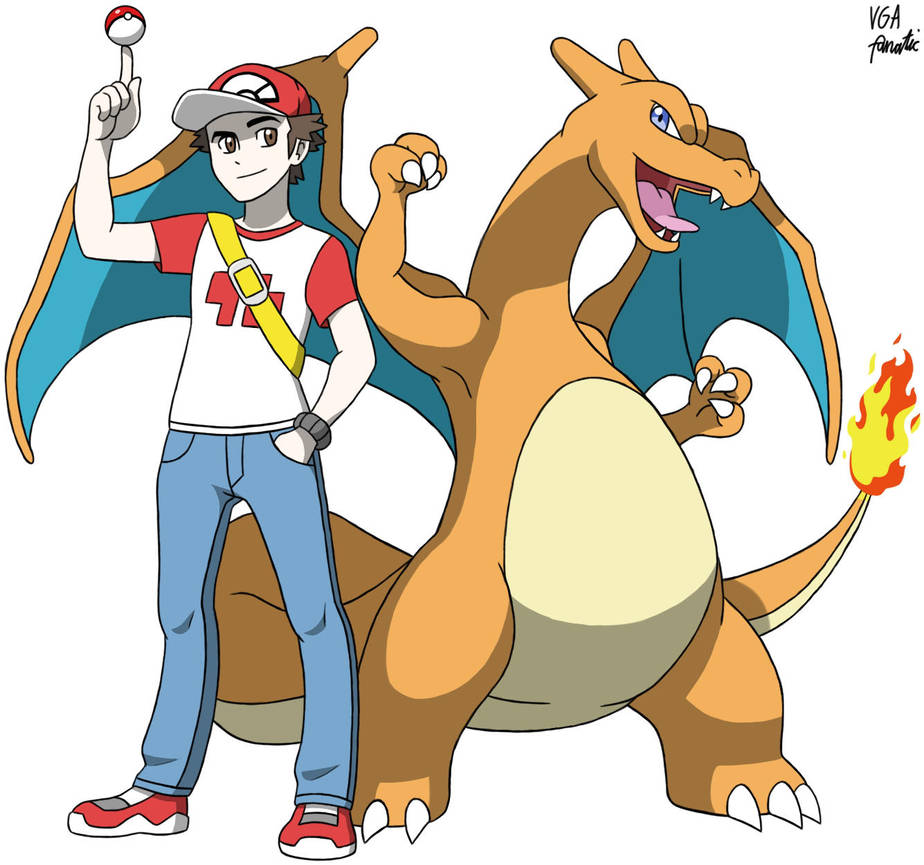 Pokemon Trainer Red by VGAfanatic on DeviantArt