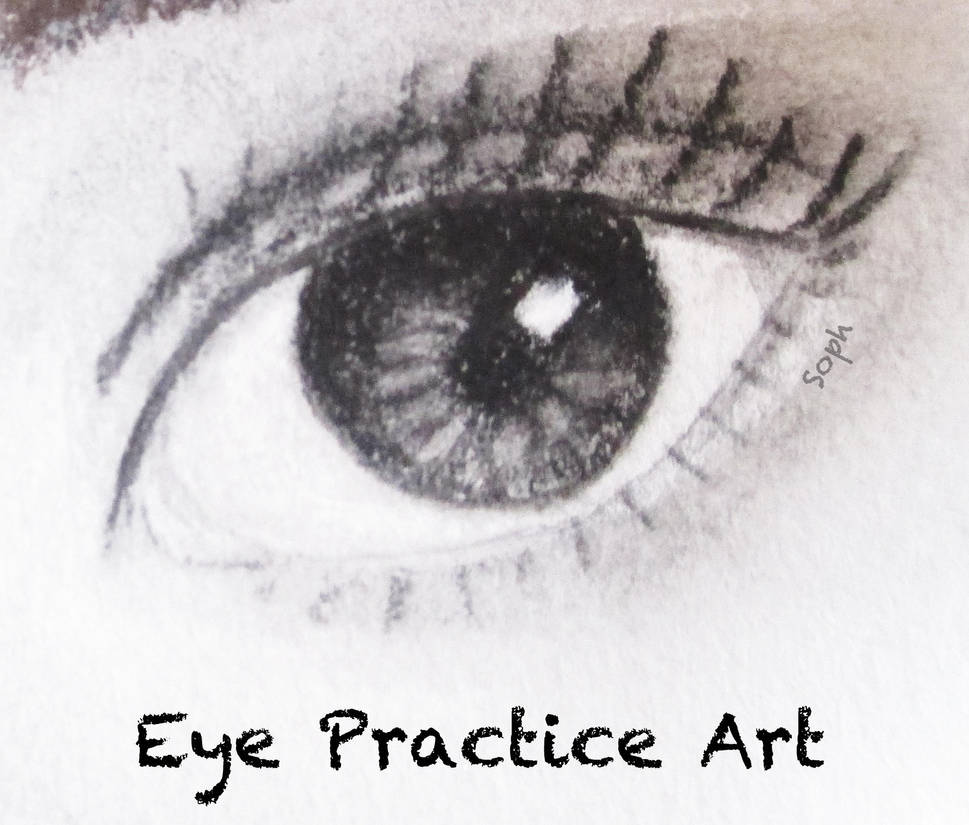 Eye Practice Art 3 by SophlyLaughing on DeviantArt