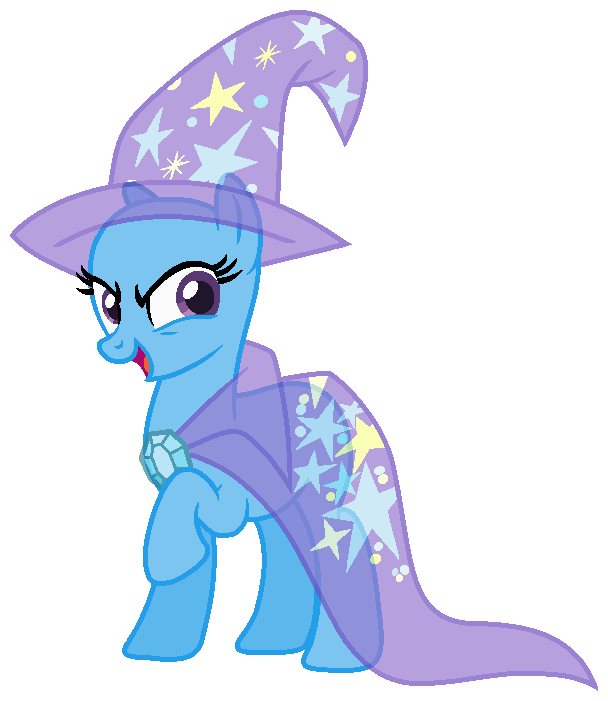 MLP Trixie Base 01 | With cape and hat by CookieChanS2 on DeviantArt