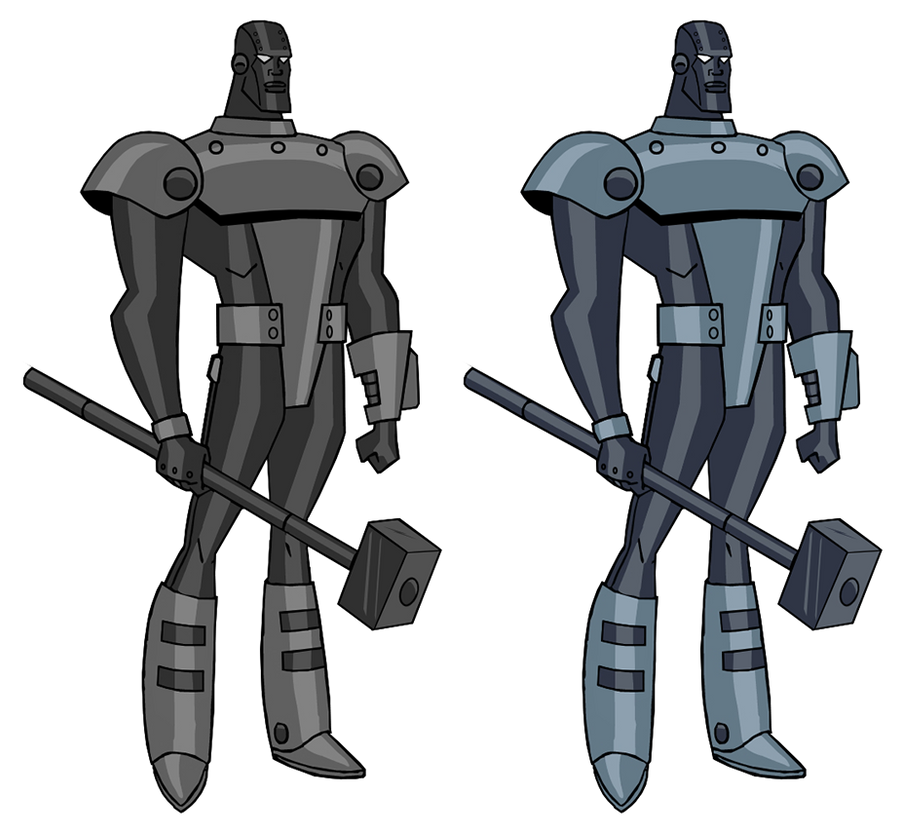 John Henry Irons Steel S:TAS/JLU by Alexbadass on DeviantArt