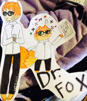 Human Hawkodile and Dr Fox by Cutl3Pl3 on DeviantArt