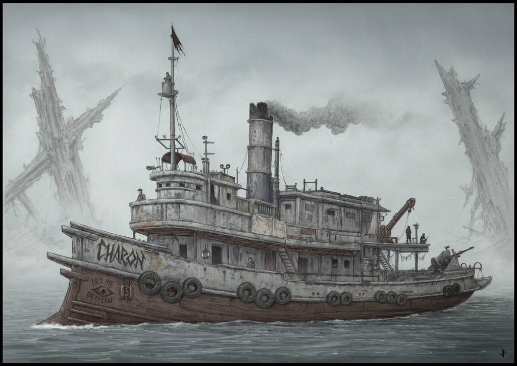 Last Voyage of the Charon by jflaxman on DeviantArt