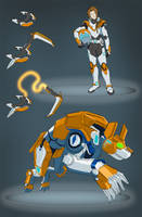 Voltron Oc ~ Orange Lion by MagentafurOwO on DeviantArt