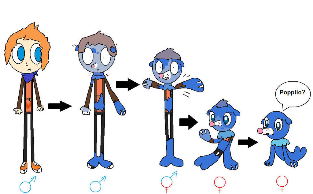 Popplio TF TG by AridiaPizarro on DeviantArt