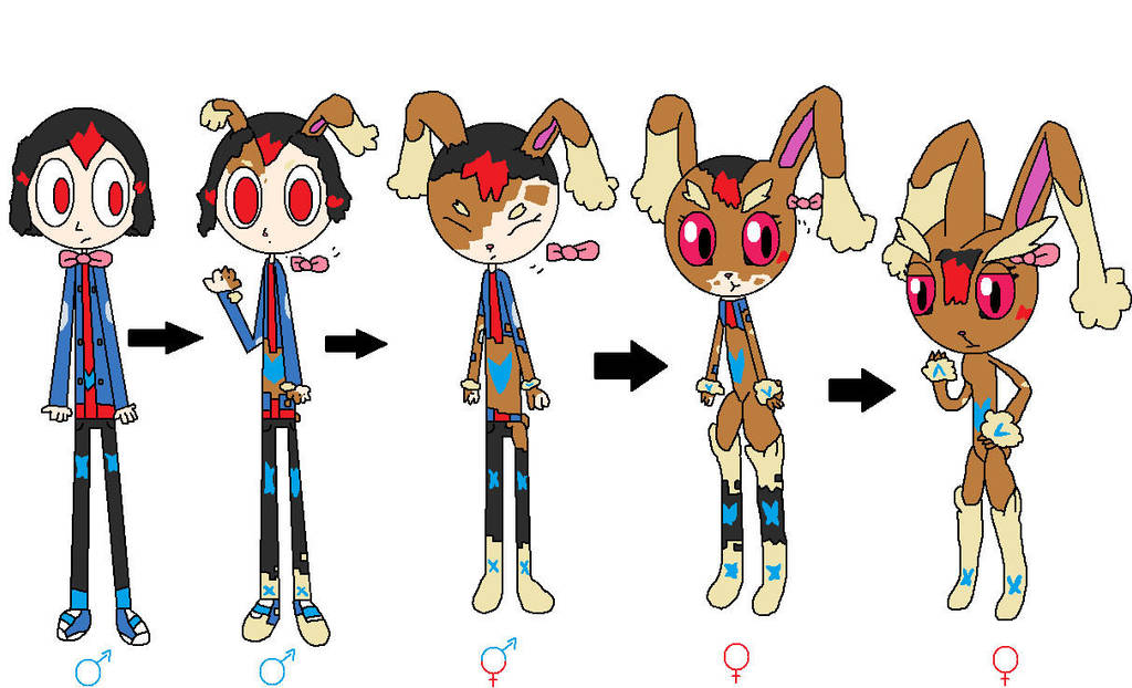 Lopunny TF TG by AridiaPizarro on DeviantArt