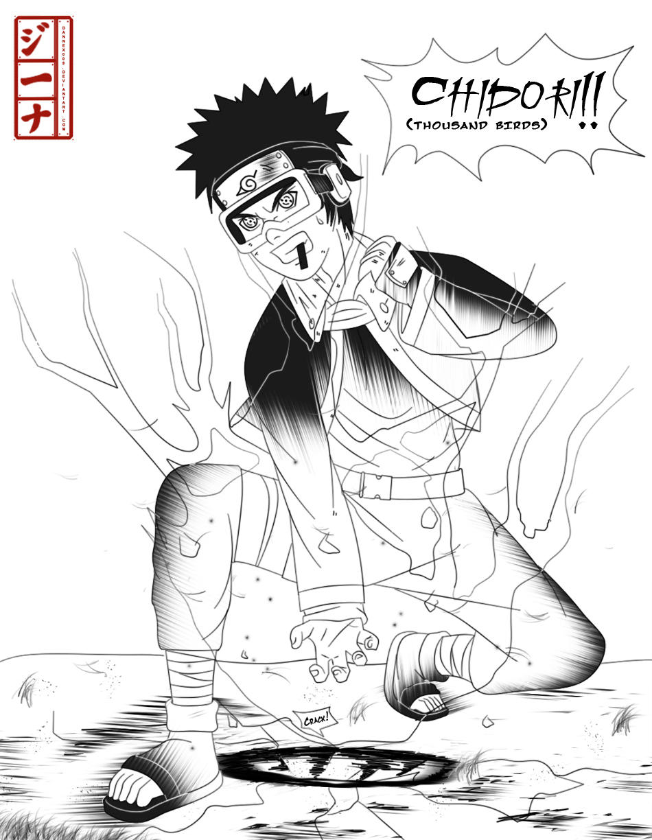 Commission Obito Chidori By Dannex009 On Deviantart