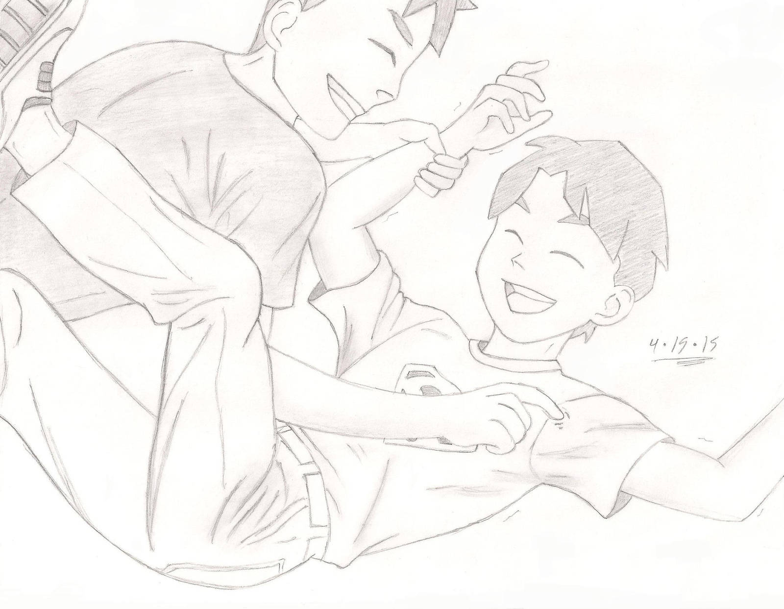 One Super Tickle By Cosmoring On Deviantart