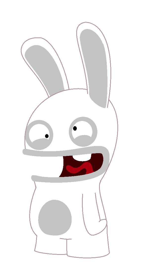 Rabbids Cartoon Base by SuperCedDarkStar on DeviantArt