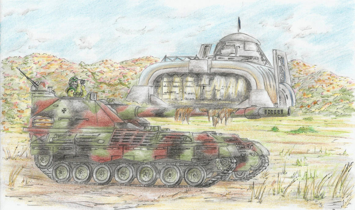 Red Alert 2 Leopard 1-StGz Tank Destroyer (3/5) by Medjoe on DeviantArt