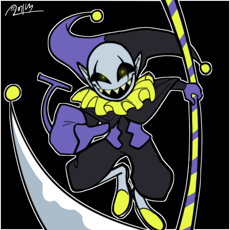 Jevil by AnicMJ on DeviantArt